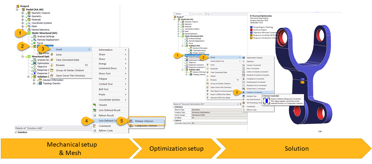 Ansys Structural Optimization: Primary Composite Criterion (Workshop)